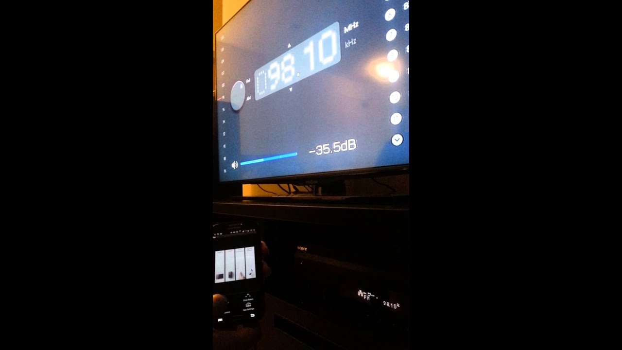 Sony DA3700ES Remote by App Test
