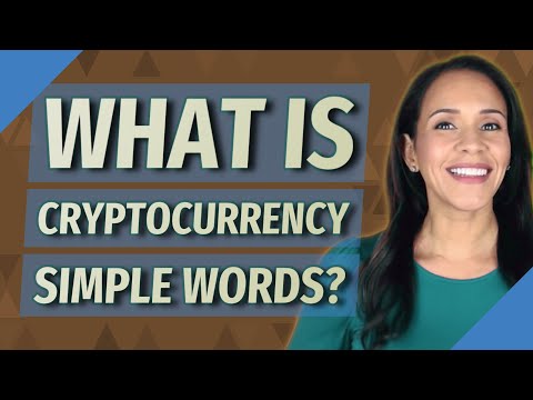 What is Cryptocurrency simple words?