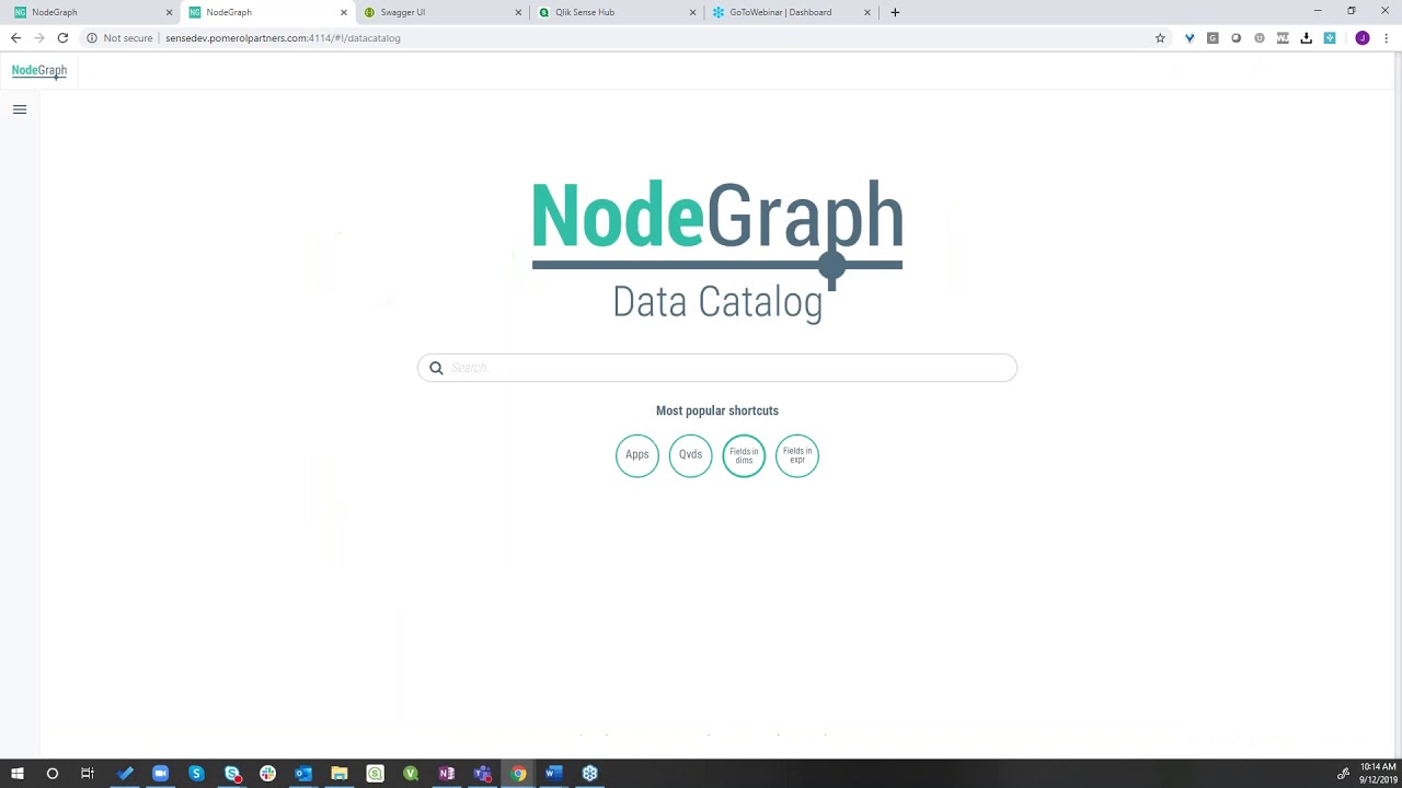 NodeGraph - Data Quality, Security, and Lineage
