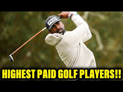 The Highest paid golf players in the PGA Tour 2023