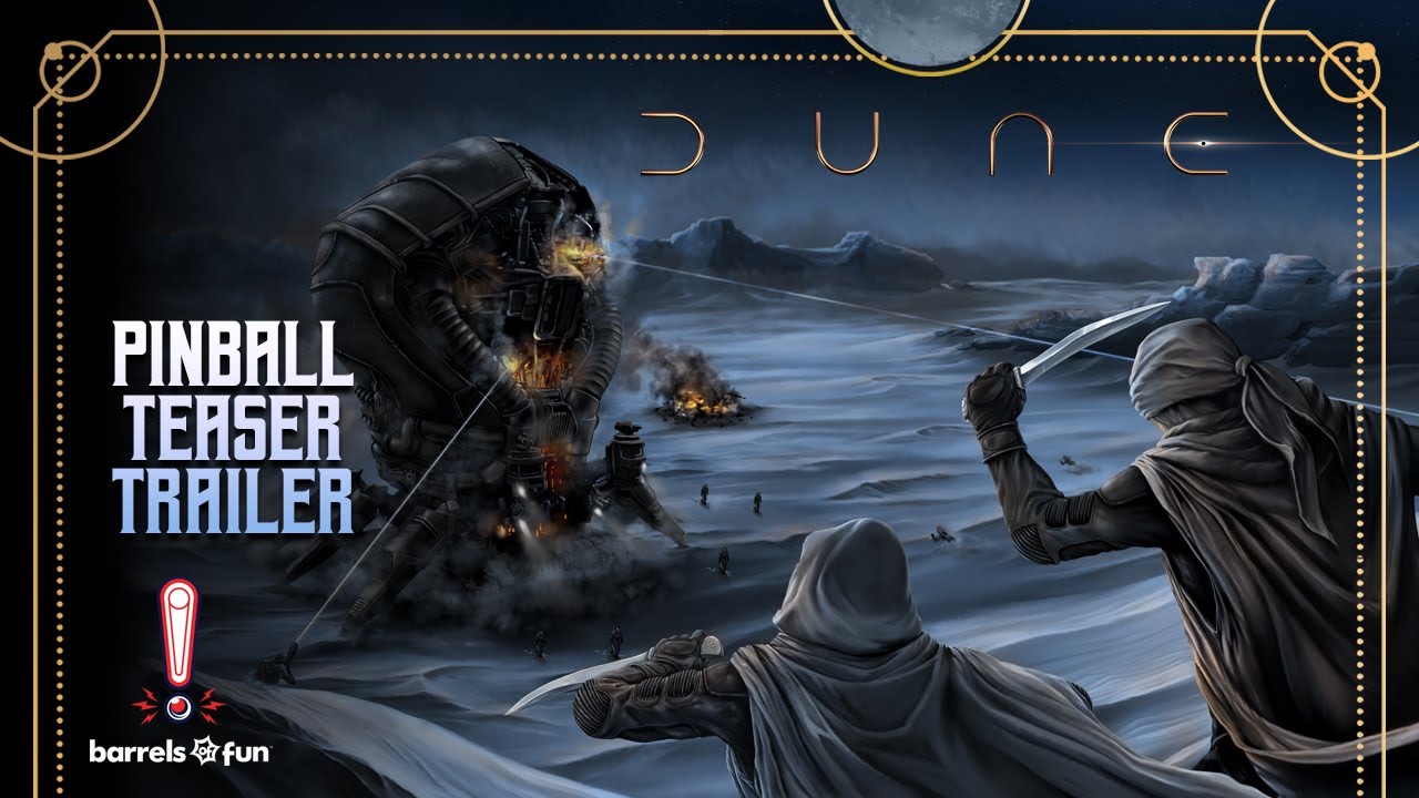 DUNE REVEAL: PART ONE – Welcome to Pinball News – First & Free