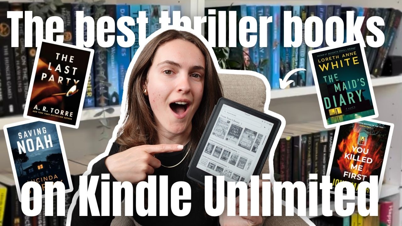 📚 NEW books: Top 22 kindle unlimited thrillers you NEED to read | booktube