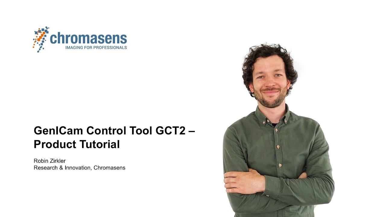 GenIcam GCT2 1 Release Video R4 work - How to download, connect and configurate your device