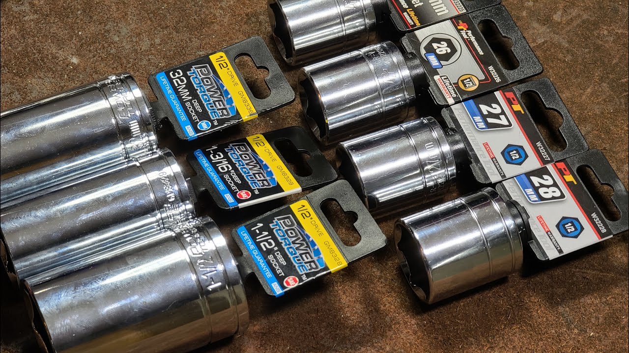 PowerTorque vs Performance Tool vs. Mid Grade Sockets Review/Comparison