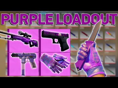This BUDGET PURPLE Themed CS2 Loadout is INSANE! Cheap & Expensive