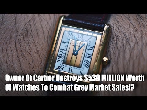 Richemont Doesn't Want You Saving Money On Their Watches!