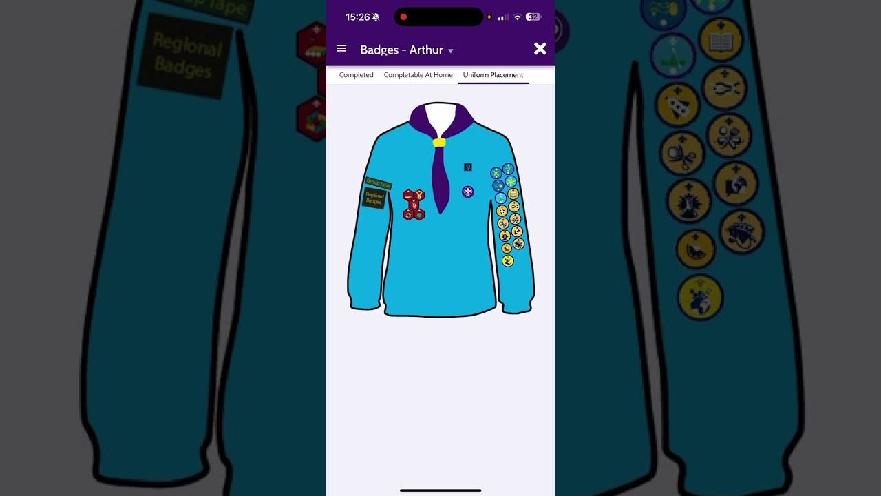 Using Badges at Home on OSM