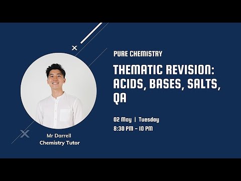 OVERMUGGED Online Subscription Tuition (Pure Chemistry - Acid & Bases, Salts & QA)