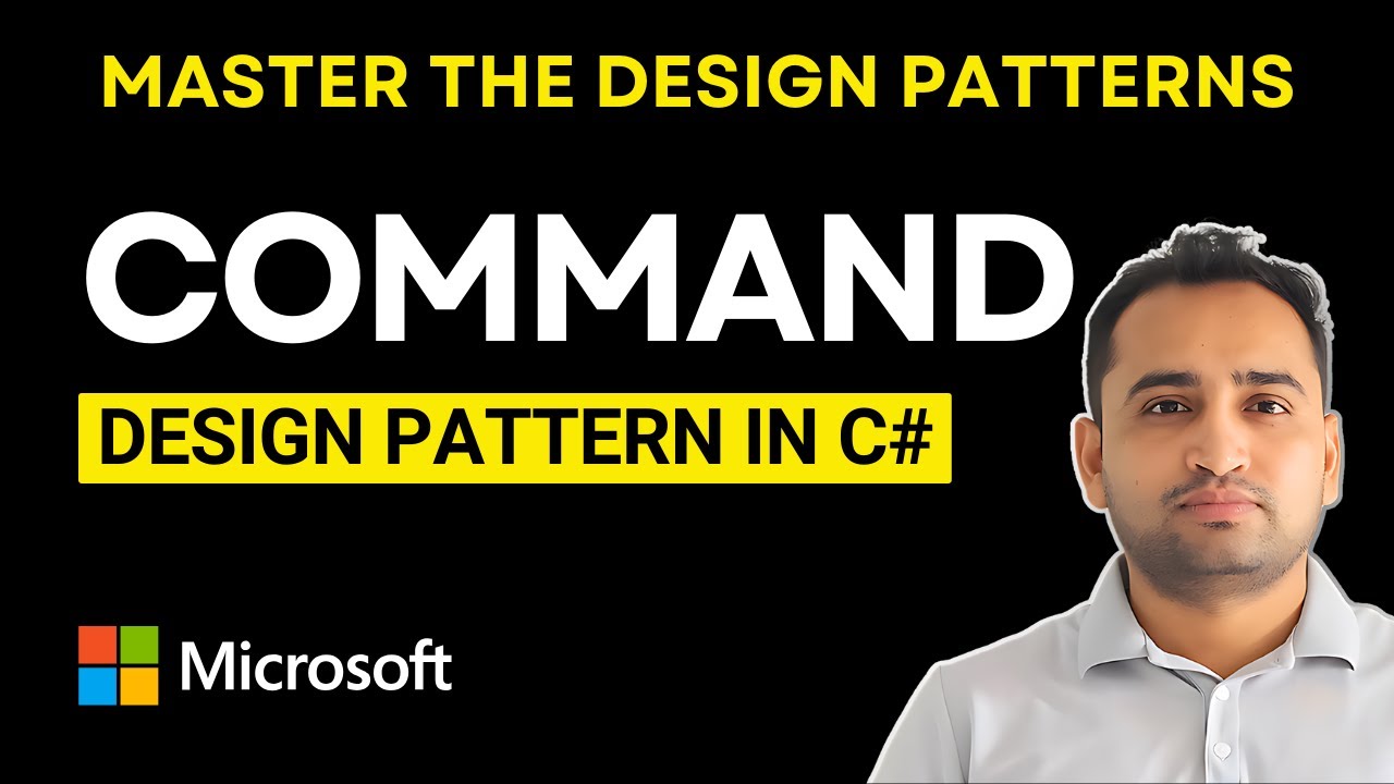 C# Design Patterns: Command Design Pattern Explained with Code