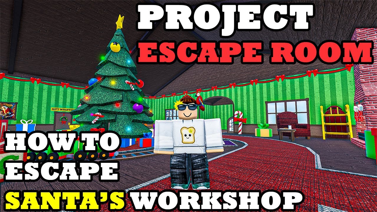 PROJECT: ESCAPE ROOM ❄️How to Escape Santa's Workshop🎅 FULL WALKTHROUGH [Roblox]