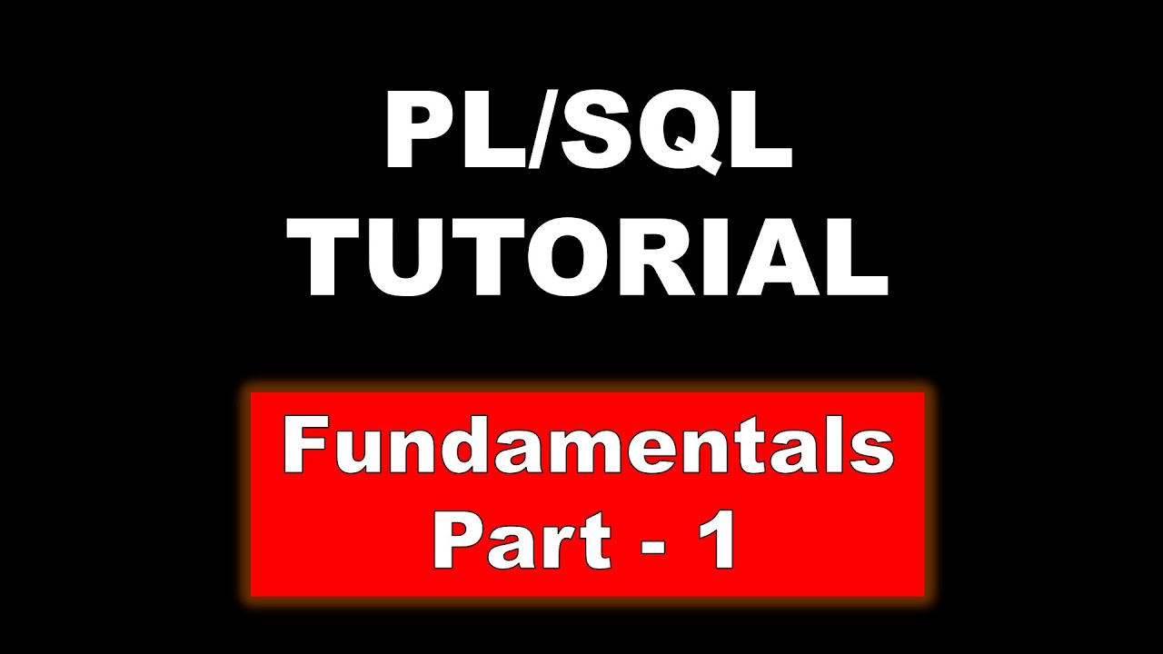 Oracle PL/SQL Tutorial Part - 1 | PL/SQL | Pro Developing Champs