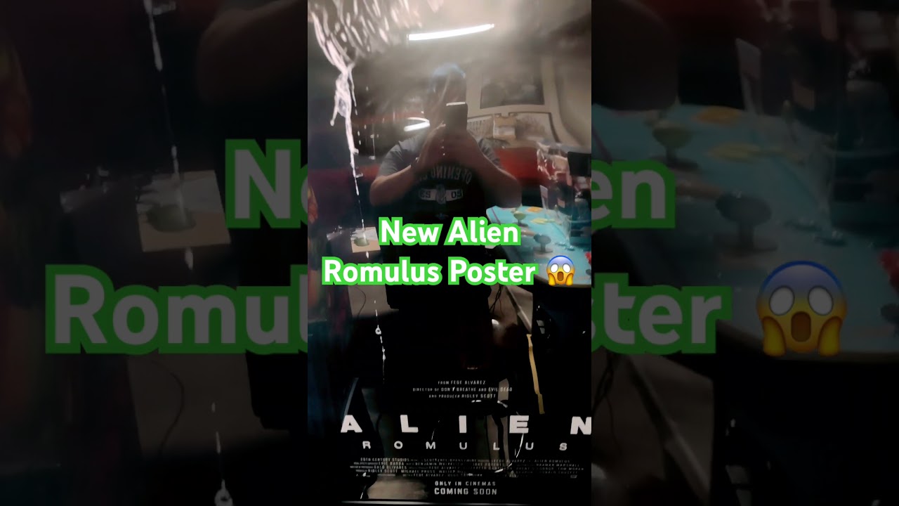 I got the new teaser poster for Alien Romulus!  @AlienTheory @alienvspredatorgalaxy