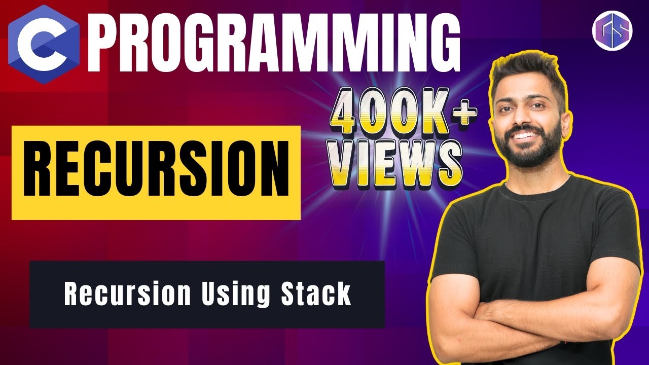 Recursion in Programming | Smallest Recursive Program | Recursion using stack