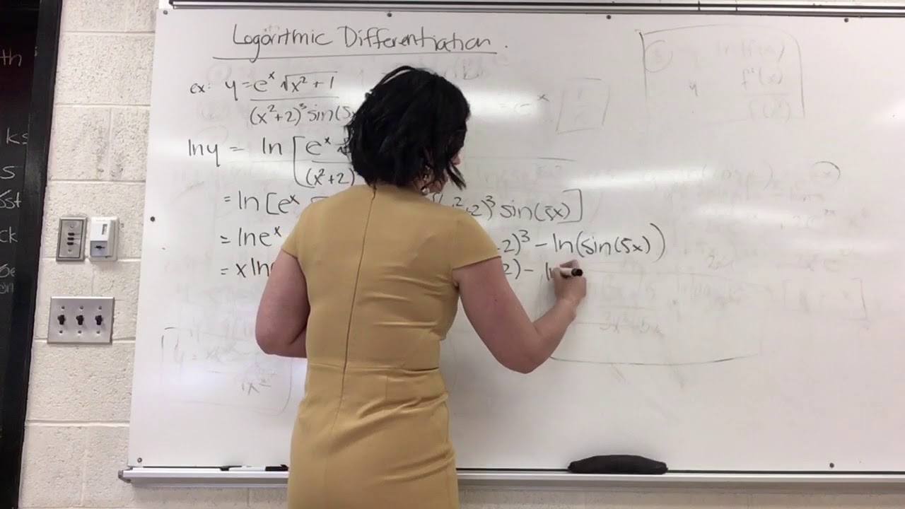 Logarithmic Differentiation
