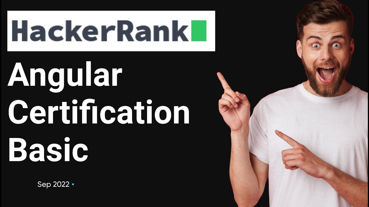 Hacker Rank Angular Certification Intermediate  #07