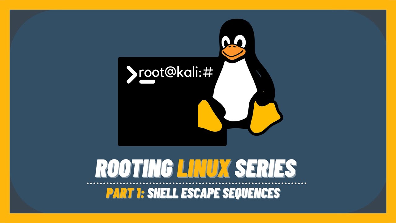 Linux Privilege Escalation | Shell Escape Sequences (Rooting Linux Series)