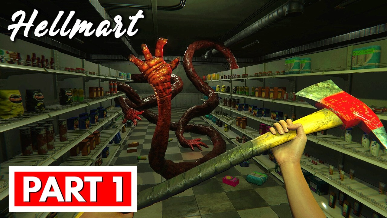 HELLMART - Full Gameplay Walkthrough Part 1 [FULL GAME] No Commentary