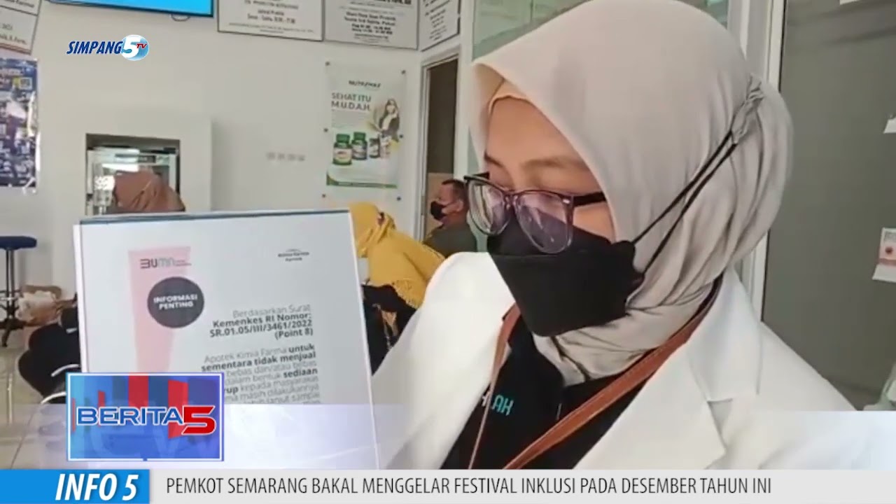 IKUTI ARAHAN KEMENKES, APOTEK KIMIA FARMA PATI SETOP PENJUALAN RATUSAN BOTOL OBAT SIRUP