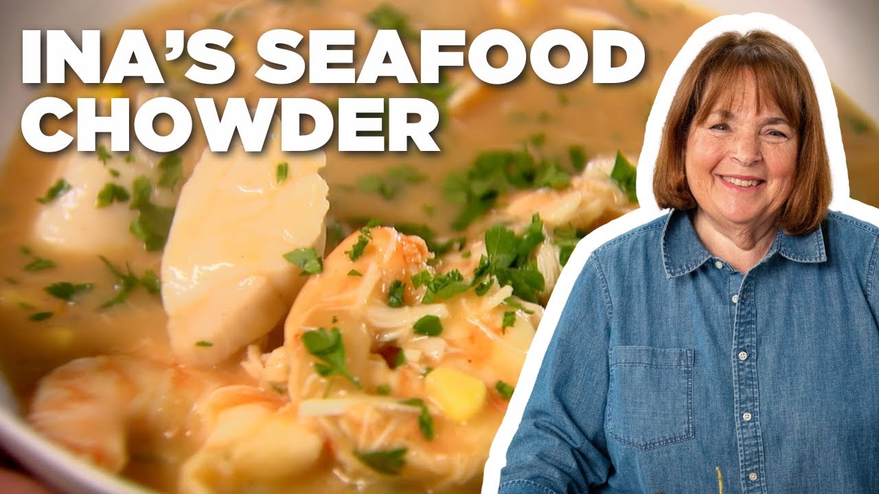 Ina Garten's Seafood Chowder | Barefoot Contessa | Food Network