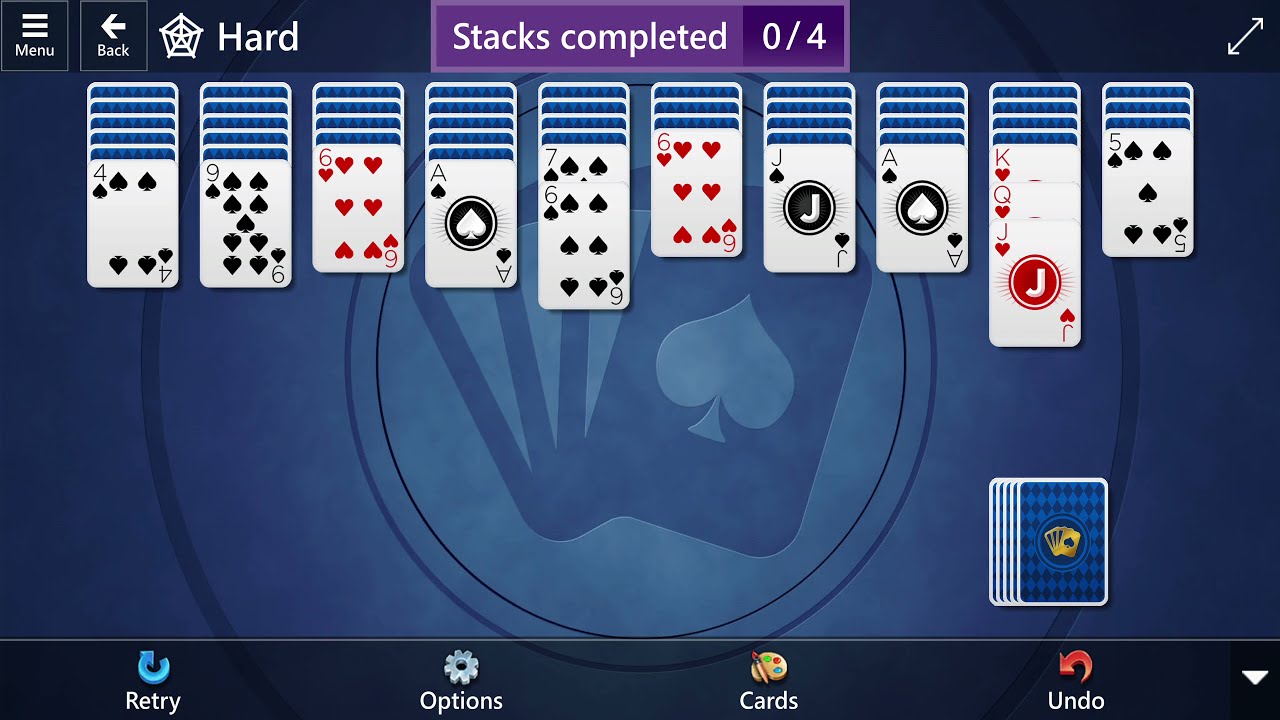 Microsoft Solitaire Collection: Spider - Hard - September 14, 2021