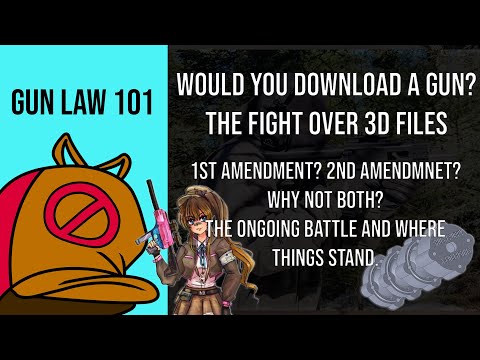 Gun Law 101: The Fight Over 3D Printable Files - First or Second Amendment?