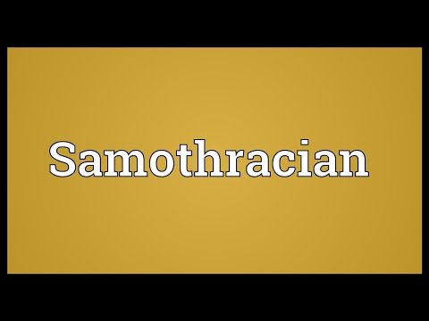 Samothracian Meaning
