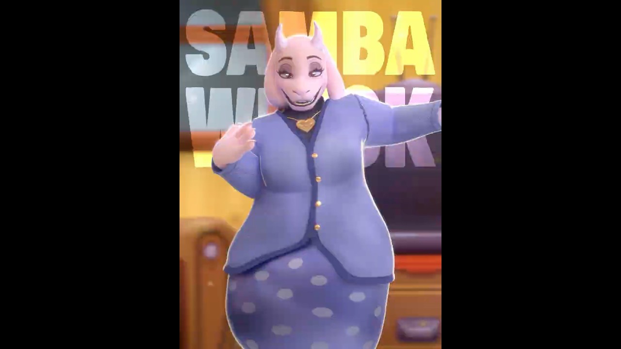 toriel_samba_whisk.mp4 #toriel #deltarune