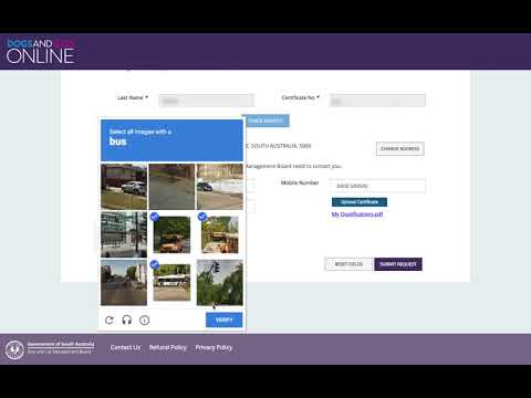 Veterinarian Registration through Dogs and Cats Online