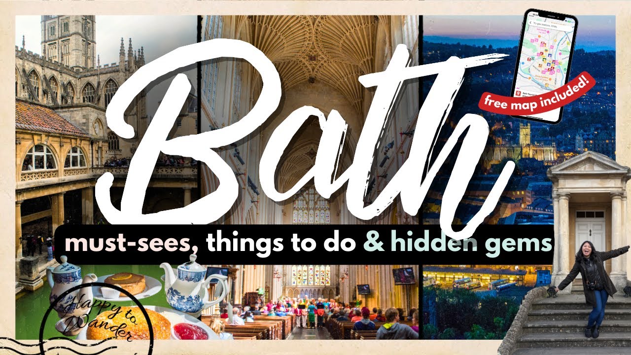 BEST THINGS TO DO IN BATH FOR FIRST TIMERS W/ MAP | 15 Must-Dos, Hidden Gems & More!