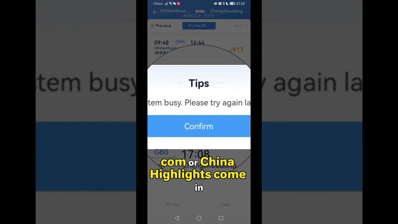 How to Buy High-Speed Train Tickets with a Foreign Passport?