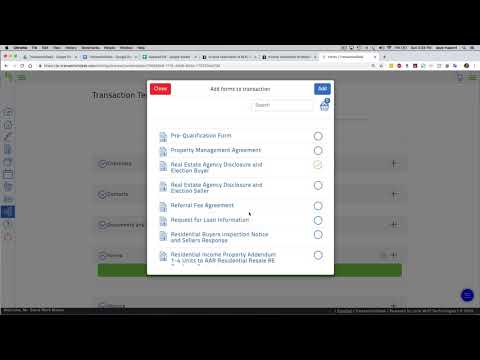 TransactionDesk demo