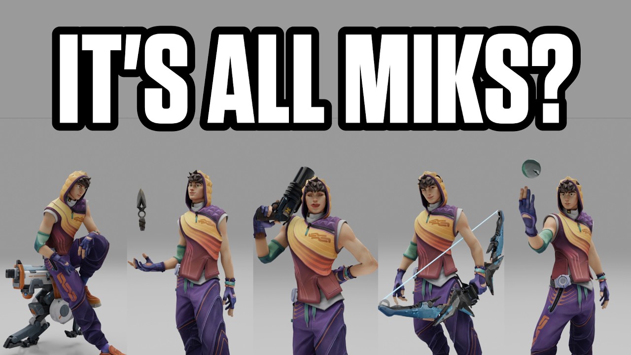 MIKS Doing EVERY Agents' Select Animation