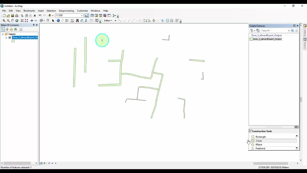 How to create features, edit features in ArcGIS