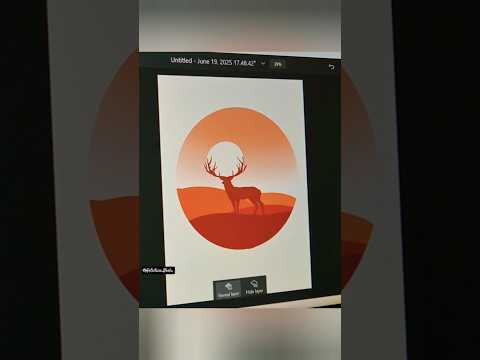 Easy Landscape Digital Art #artoftheday #digitalart #illustration #shortsvideo #shorts #art