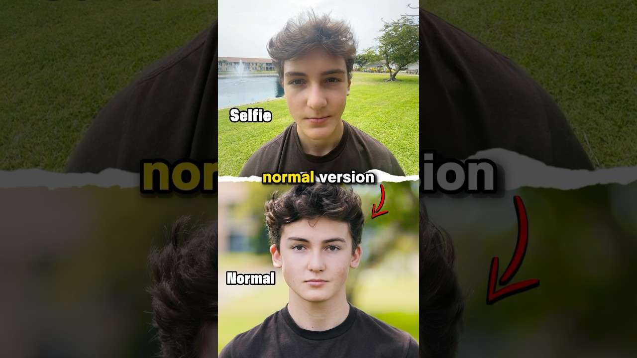 THIS is Why You Look Ugly in Selfies but Good in Mirror..🪞 #shorts #mystery