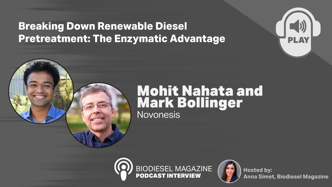Breaking Down Renewable Diesel Pretreatment: The Enzymatic Advantage