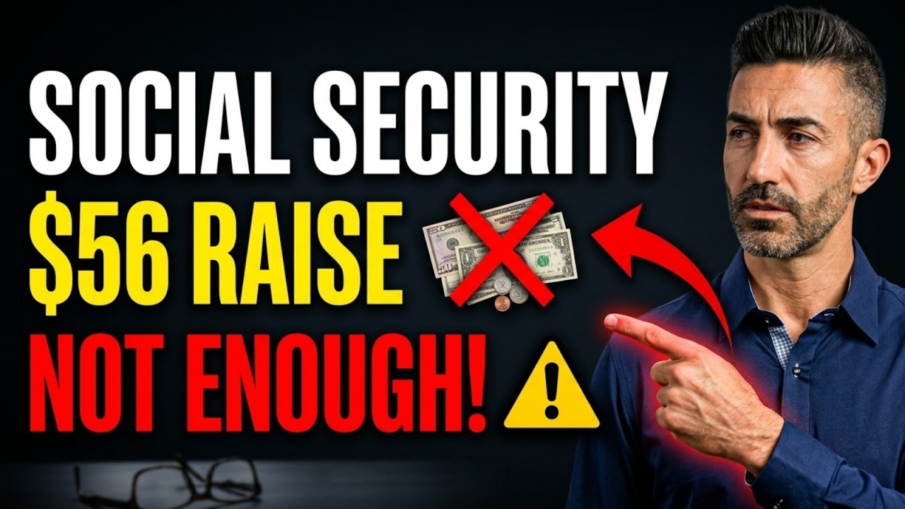 The $56 Social Security Raise in 2026 — Why It's Not Enough