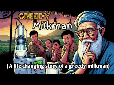 Greedy Milkman || A life-changing story of a greedy milkman ||