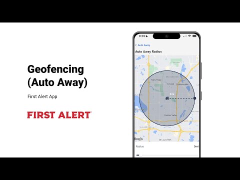 Geofencing (Auto Away) With the First Alert App