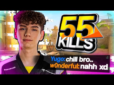 w0nderful Drops 55 KILLS on FACEIT! 🤯 INSANE 133.7 ADR! (VOICE COMMS) Mar 24 '25