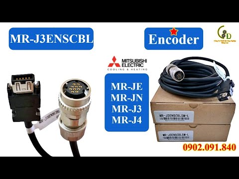 MR-J3ENSCBL-L cáp cable encoder servo Mitsubishi 5m 10m 15m