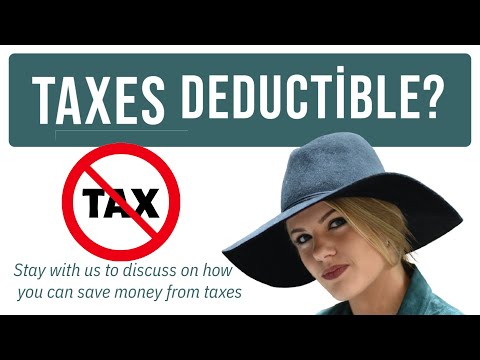Are Real Estate Tax Deductible?