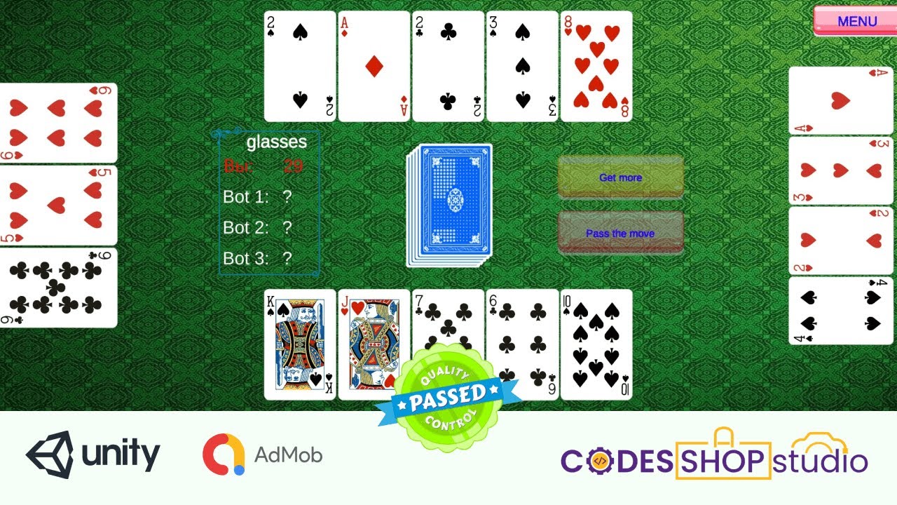 Blackjack Full Game - Unity Full Source Code