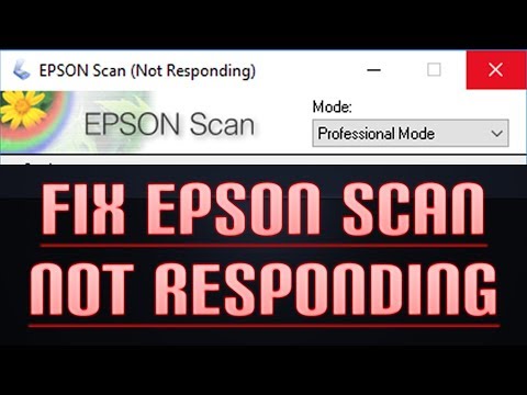 Guide: Fix Epson Scan Not Responding Windows 10 (2018) - V300 V600 V700
