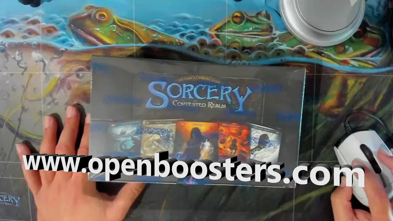 Whole Sorcery Contested Realm Alpha Box ! Epic Box opening!