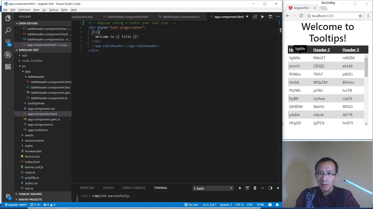 Angular coding 6 Center your Tooltips