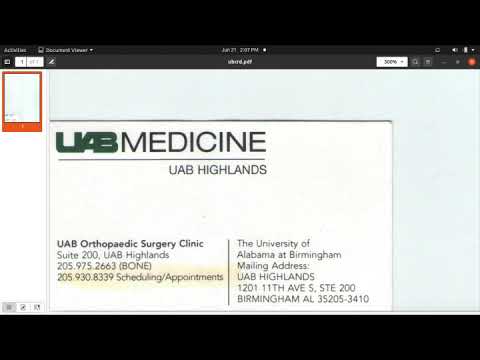 UAB Highlands Birmingham Alabama Told Me I Needed A Referral