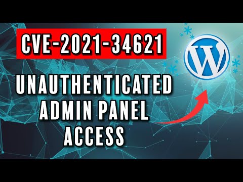 Unauthenticated Admin Panel Access CVE-2021-34621| Bug Bounty POC