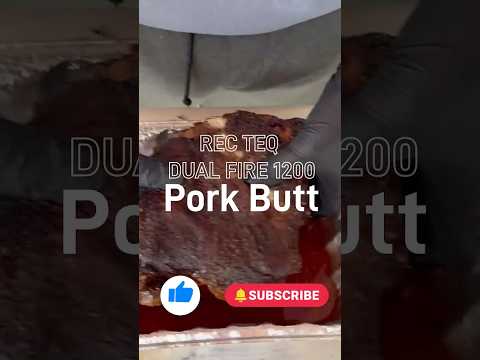 Pork Butt on Dual Fire 1200 April 2025
