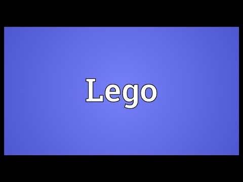 Lego Meaning